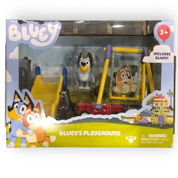 Toys | New Bluey Mini Playset Series 3 Blueys Playground Includes Bluey ...